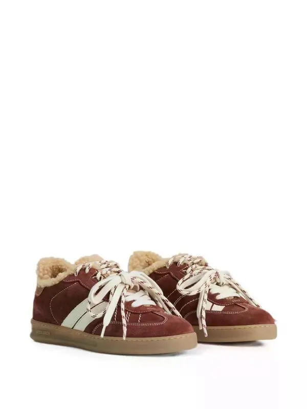 Woolrich Doubleu Contrast-heel Sneakers