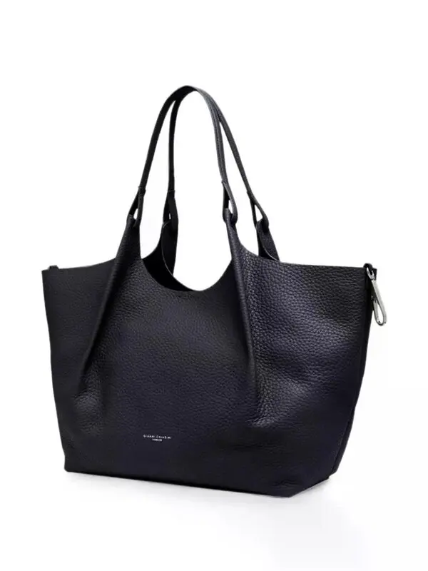 GIANNI CHIARINI Dua Grained-leather Tote Bag