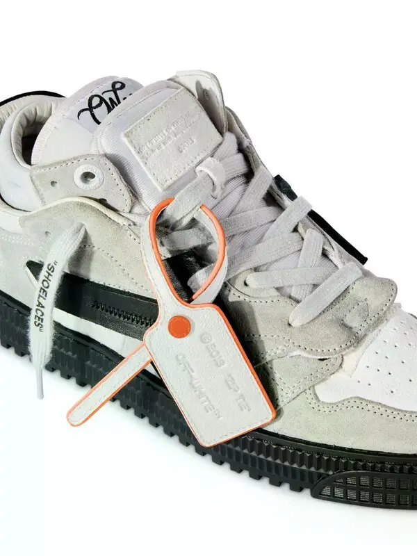 Off-White Floating Arrow Logo-appliqué Sneakers