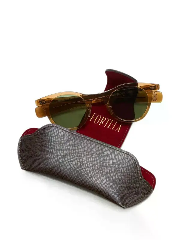 FORTELA Audrey Tortoiseshell-effect Cat-eye Sunglasses