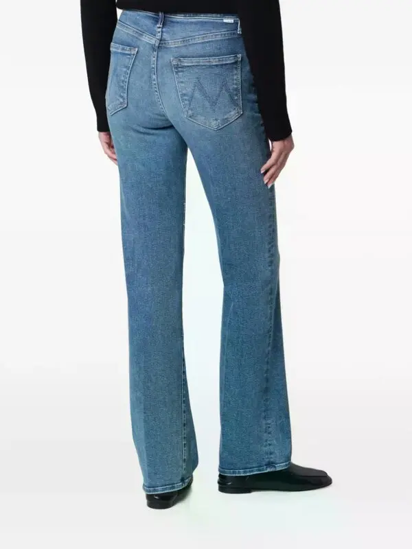 MOTHER The Kick It Faded-effect Jeans