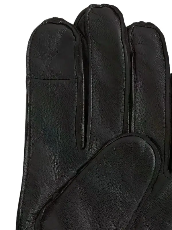 Karl Lagerfeld K/monogram Leather Gloves