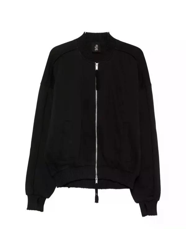 THOM KROM Zip-up Panelled Jacket