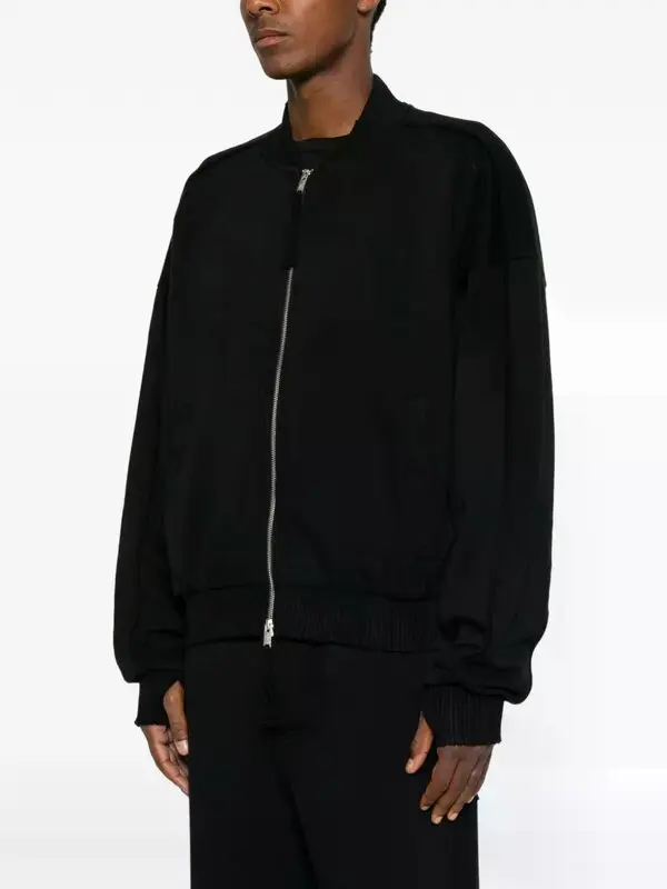 THOM KROM Zip-up Panelled Jacket