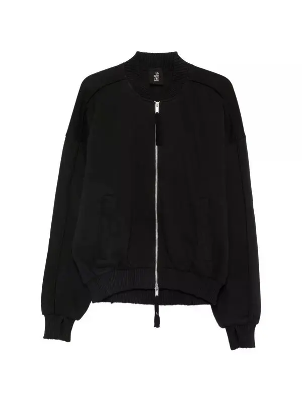 THOM KROM Zip-up Panelled Jacket