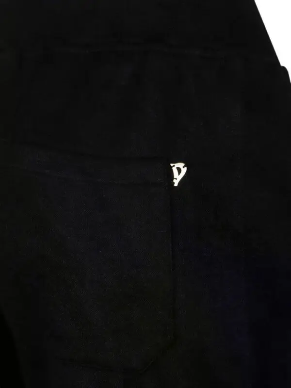 DONDUP Logo-plaque Straight-leg Track Pants
