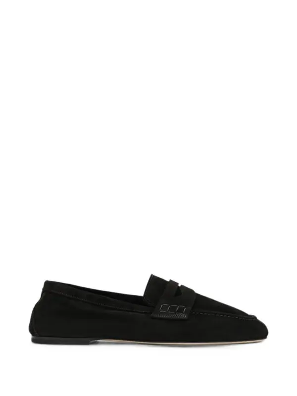 Dear Frances Balla Suede Loafers