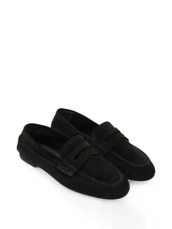 Dear Frances Balla Suede Loafers