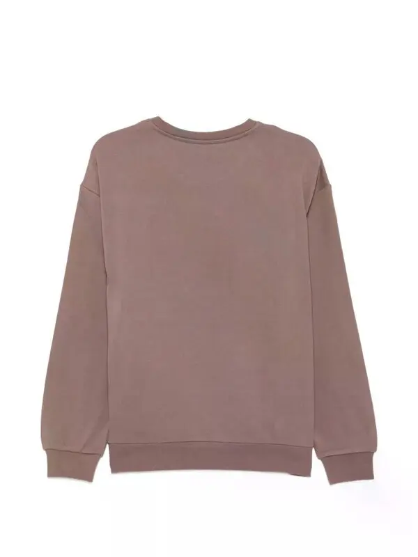 Liu Jo Rhinestone-embellished Drop-shoulder Sweatshirt