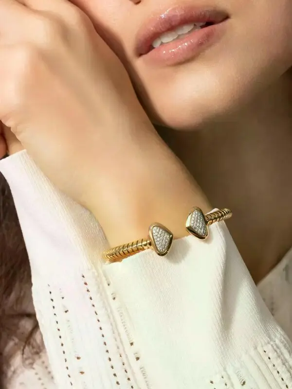 Marina B Trisolina Castanga Diamond Bracelet - Gold