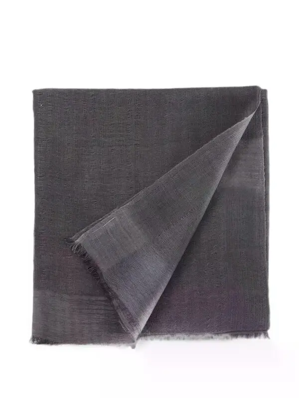 MELT Tsering Frayed Scarf - Grey