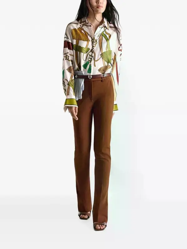 Dorothee Schumacher Silk Ribbon Print Shirt