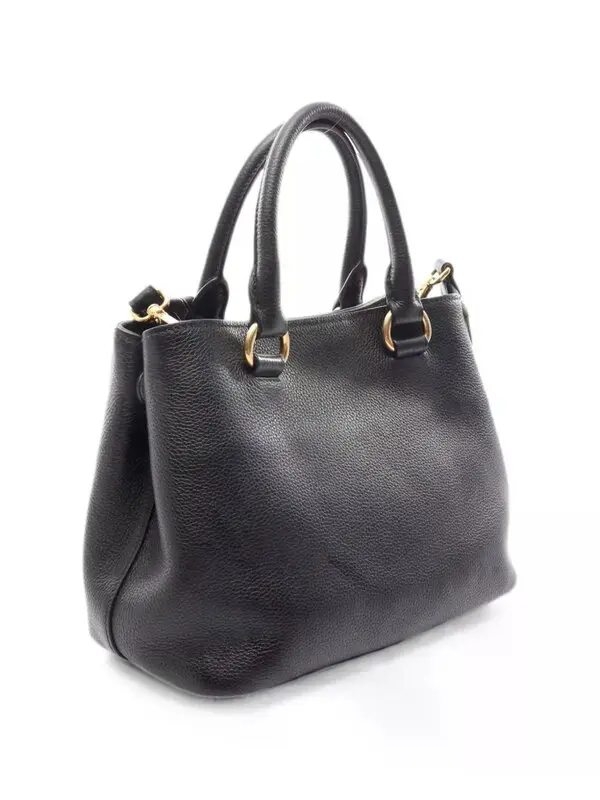 Prada 2010s Vitello Phenix Tote Bag