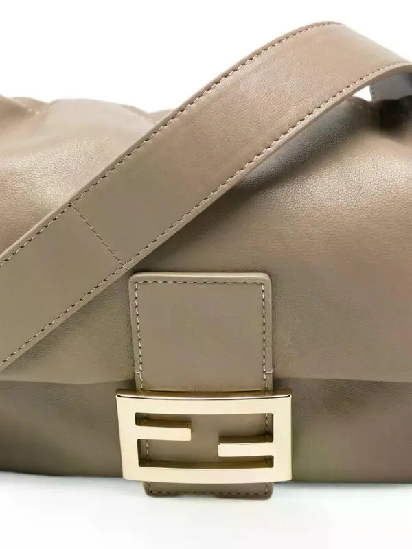 Fendi Medium Baguette Leather Shoulder Bag