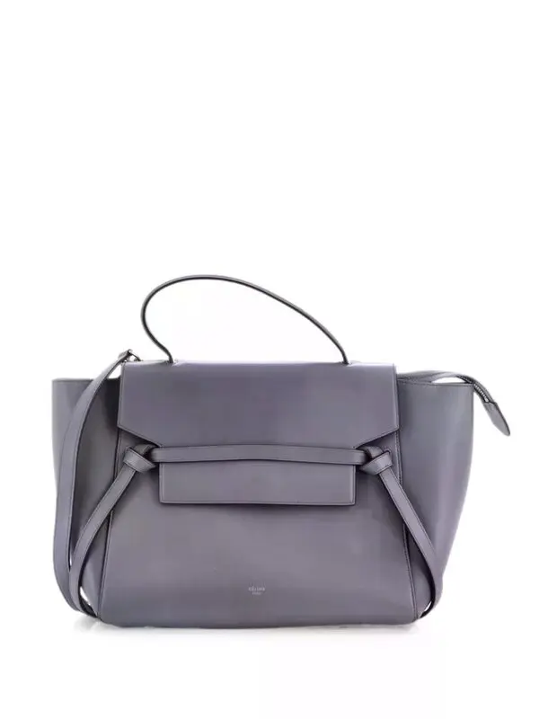 Celine Belt Bag Calfskin Mini Satchel - Grey