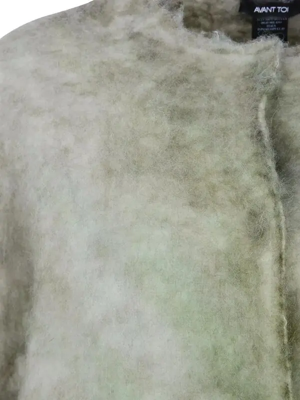 Avant Toi Alpaca Brushed Texture Oversized Jacket