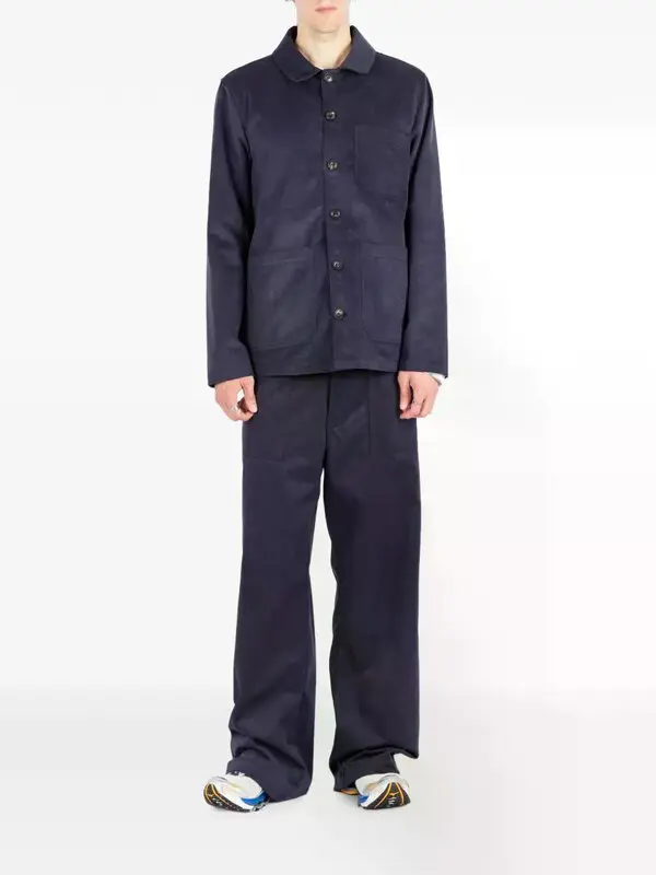 SOCIETE ANONYME Work Button-up Cotton Shirt Jacket