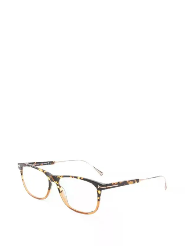 TOM FORD 2020s Tortoiseshell-effect Square-frame Glasses