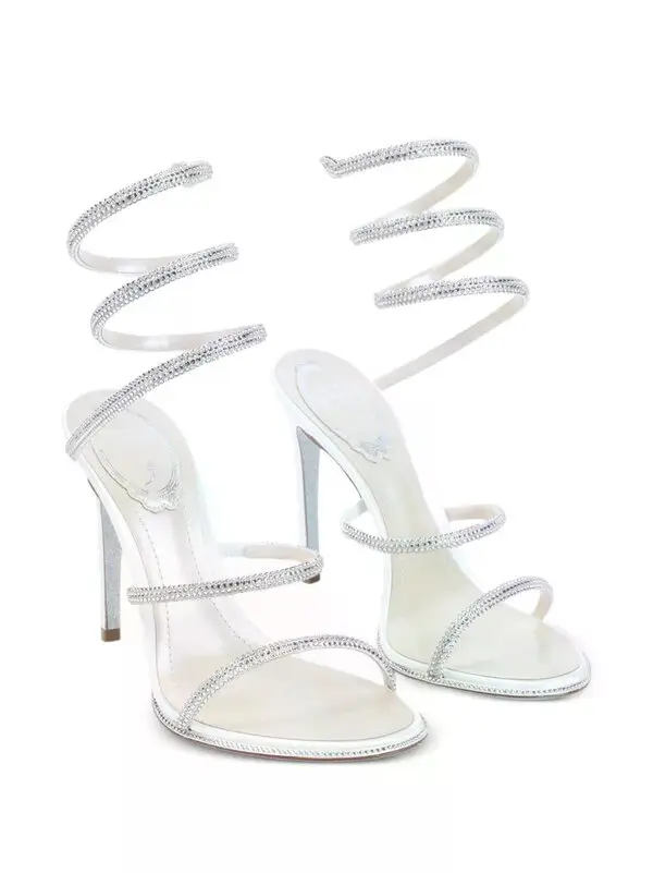 Rene Caovilla Cleo Crystal Embellished Sandals
