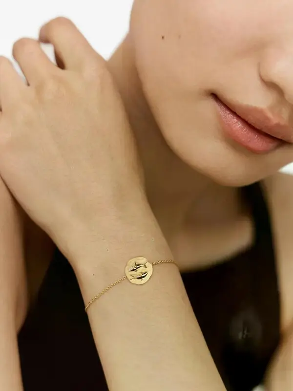 Monica Vinader Pisces Zodiac-chain Bracelets