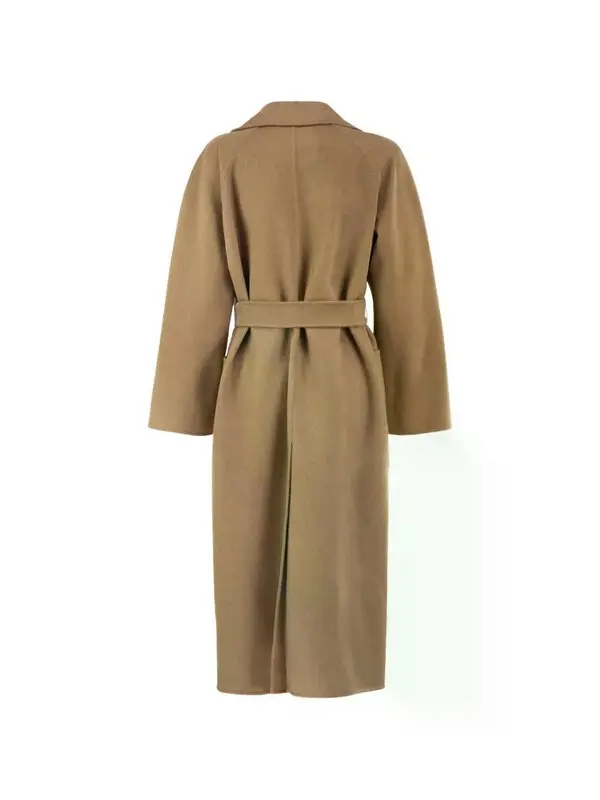 Max Mara Long Camel Robe Coat