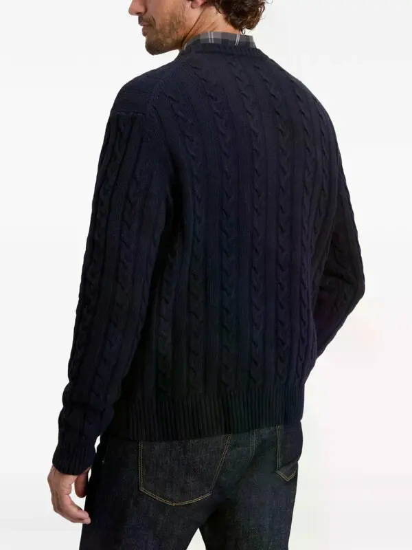 Woolrich Cable-knit Crew-neck Sweater