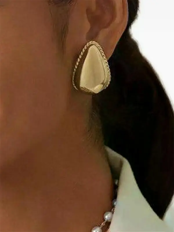 Sidney Garber Anjou Dome Earrings - Gold