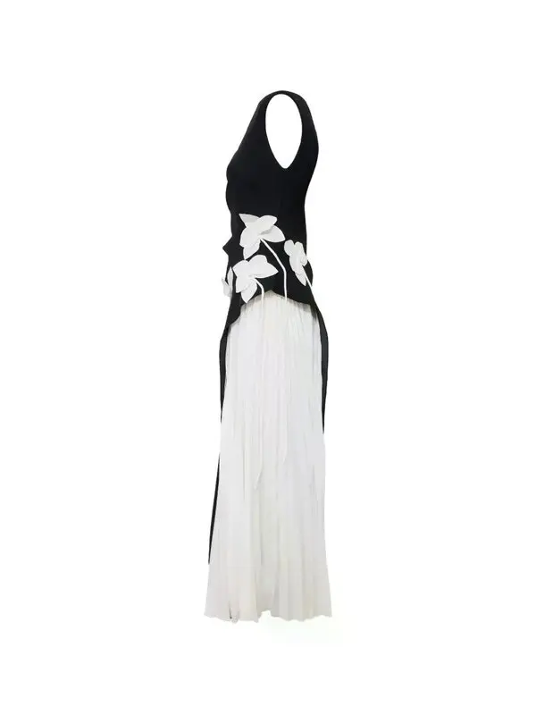 Acler Limisi Floral Appliqué Maxi Dress