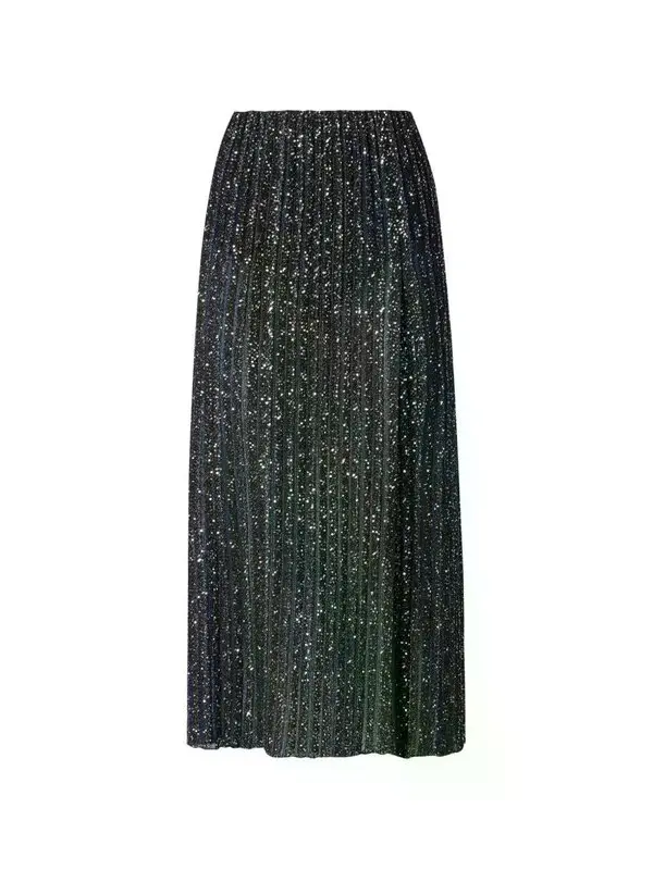 Missoni Sequin-embellished Side-slit Midi Skirt