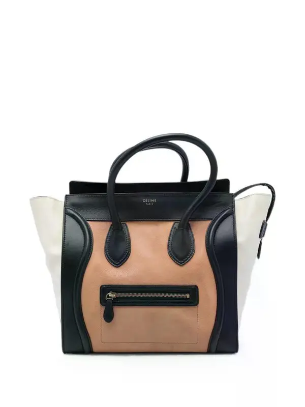 Celine Mini Luggage Tote Bag - Brown