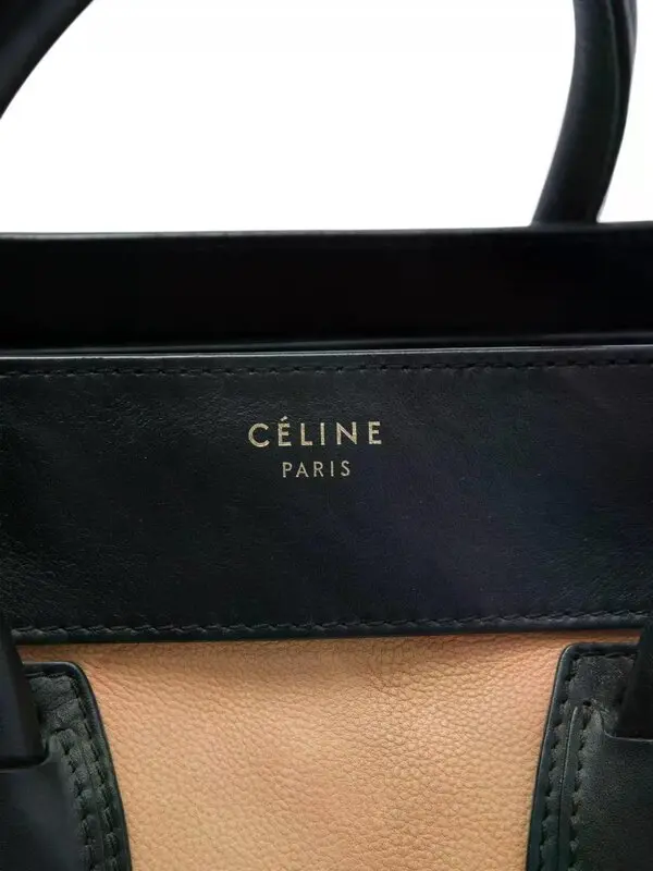 Celine Mini Luggage Tote Bag - Brown