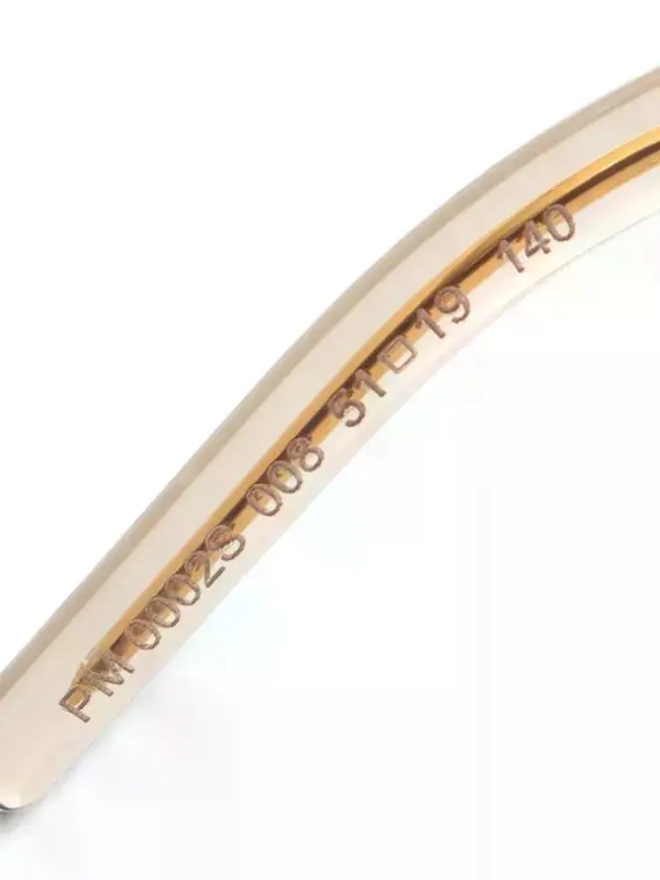 Pomellato 2010s Rhinestone Cat-eye Frame Sunglasses