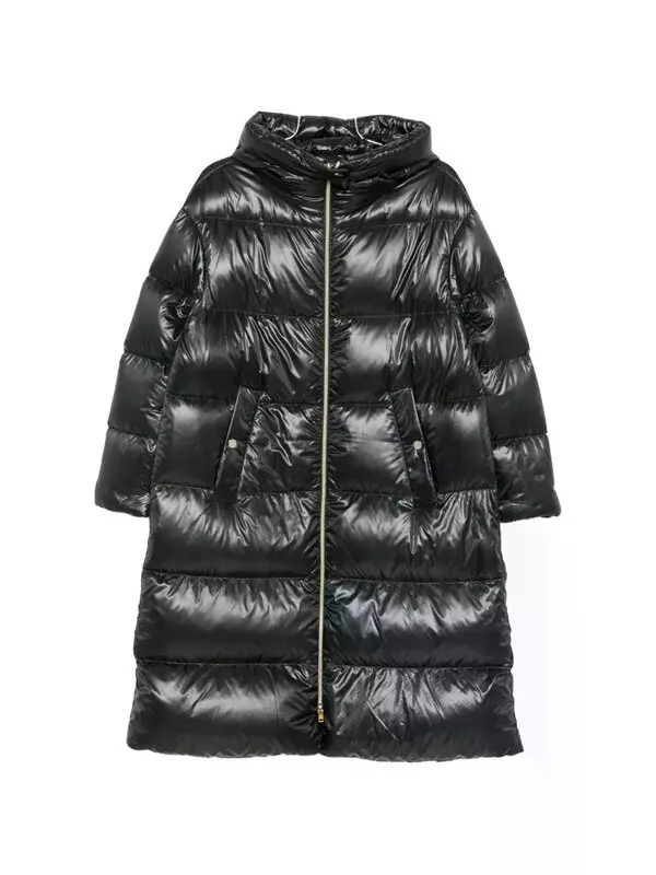 Herno Quilted Coat - Black