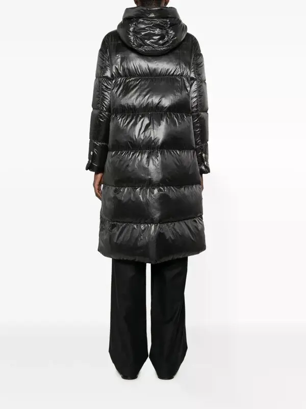 Herno Quilted Coat - Black