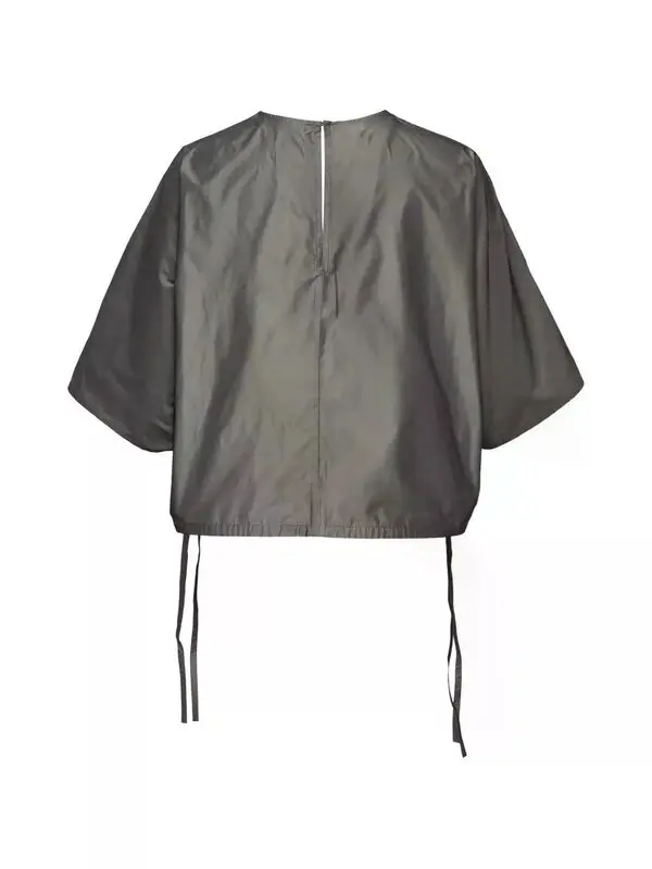 CLUB21 Batwing Sleeve Taffeta Blouse