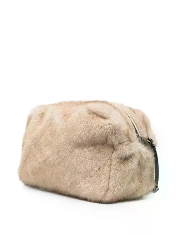 P.a.r.o.s.h Faux-fur Clutch Bag