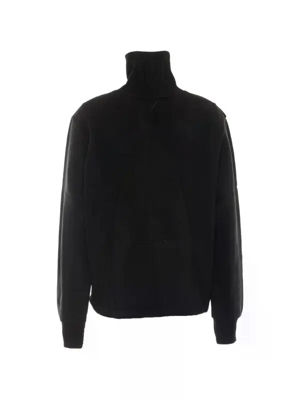 THOM KROM High-neck Zip-up Cardigan