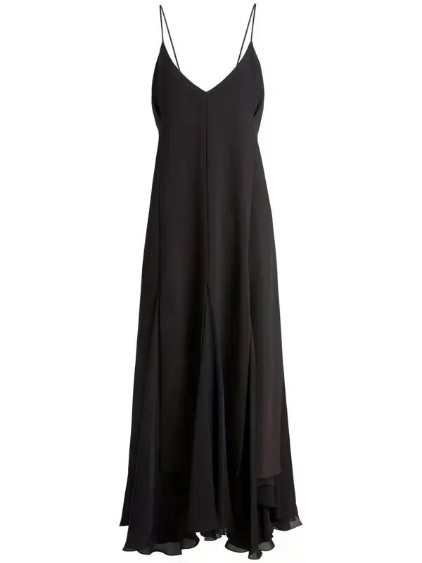 Khaite The Clover Maxi Dress - Black