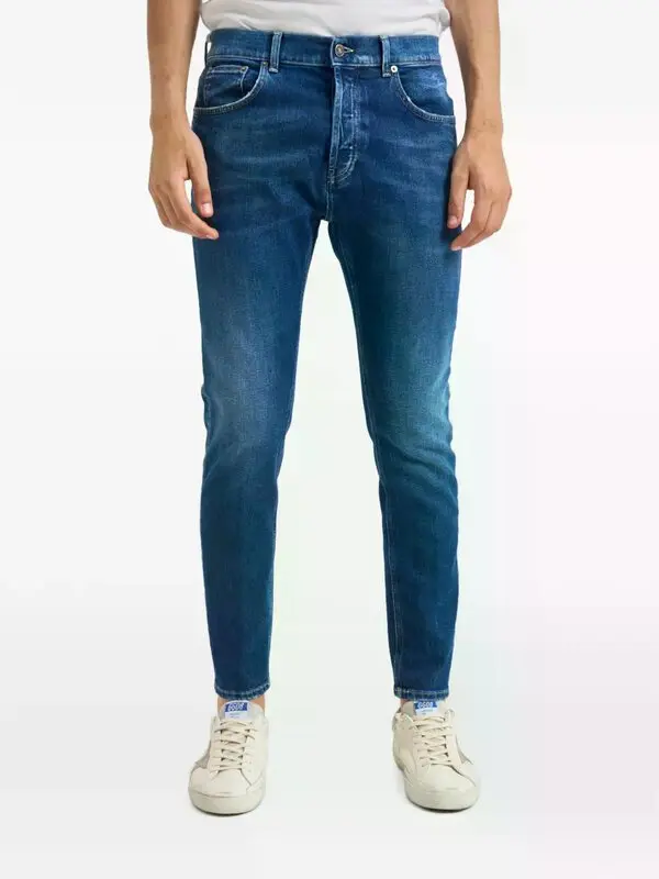 DONDUP Dian Faded Whiskered Jeans