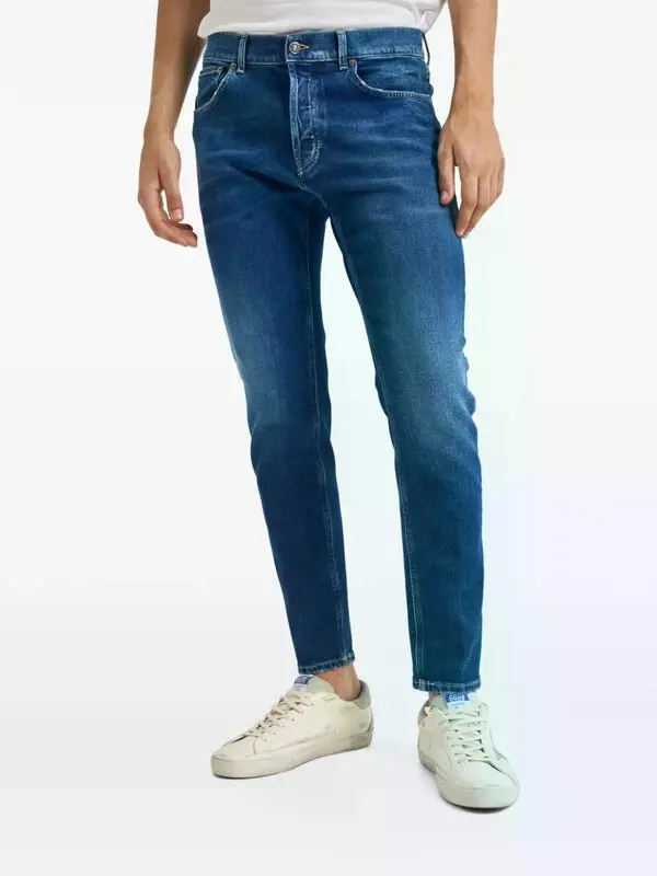DONDUP Dian Faded Whiskered Jeans