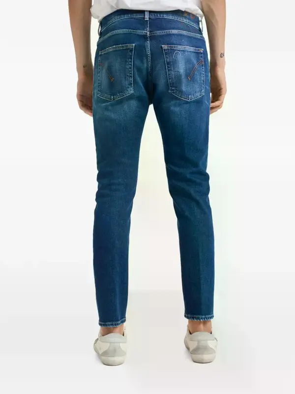 DONDUP Dian Faded Whiskered Jeans