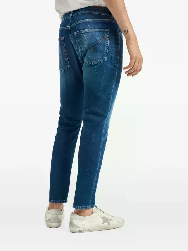 DONDUP Dian Faded Whiskered Jeans