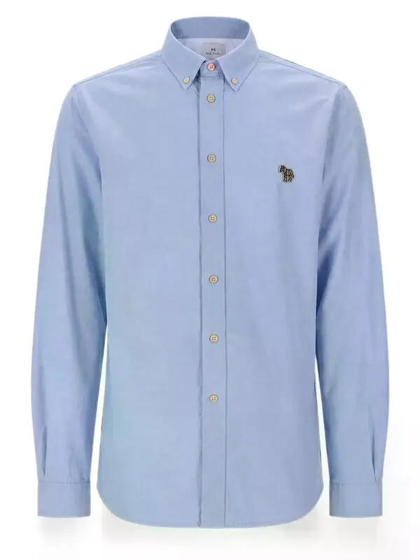 Paul Smith Zebra-patch Button-down Shirt