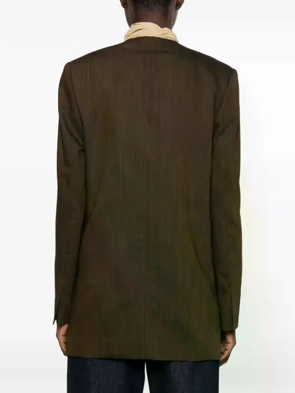 Alberta Ferretti Double-breasted Blazer With Welt Pockets