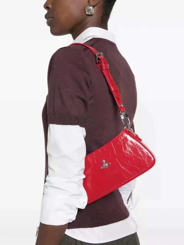 VIVIENNE WESTWOOD Tasha Orb Shoulder Bag - Red