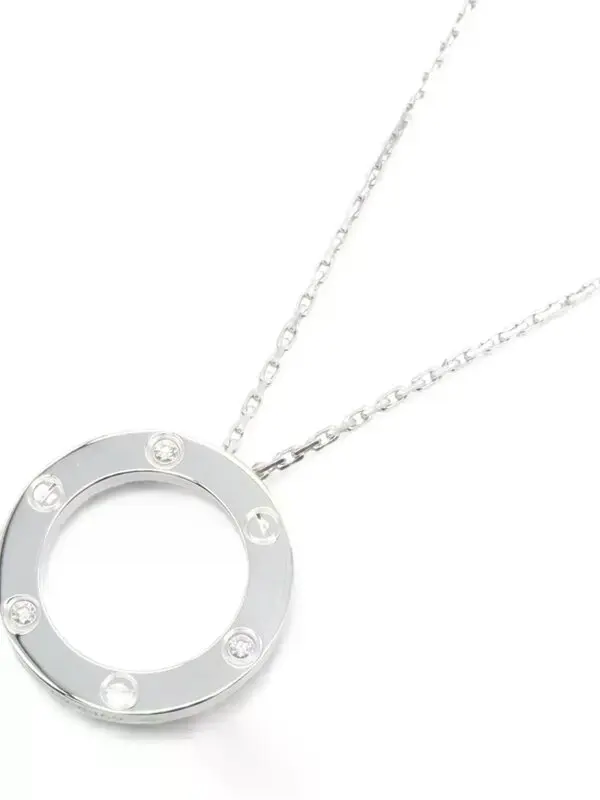 Cartier 2010s Love Diamond Necklace