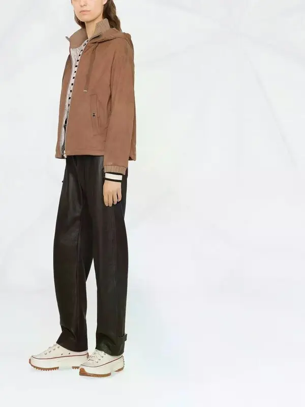 Herno Layered Drawstring Hood Jacket