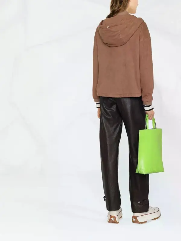 Herno Layered Drawstring Hood Jacket