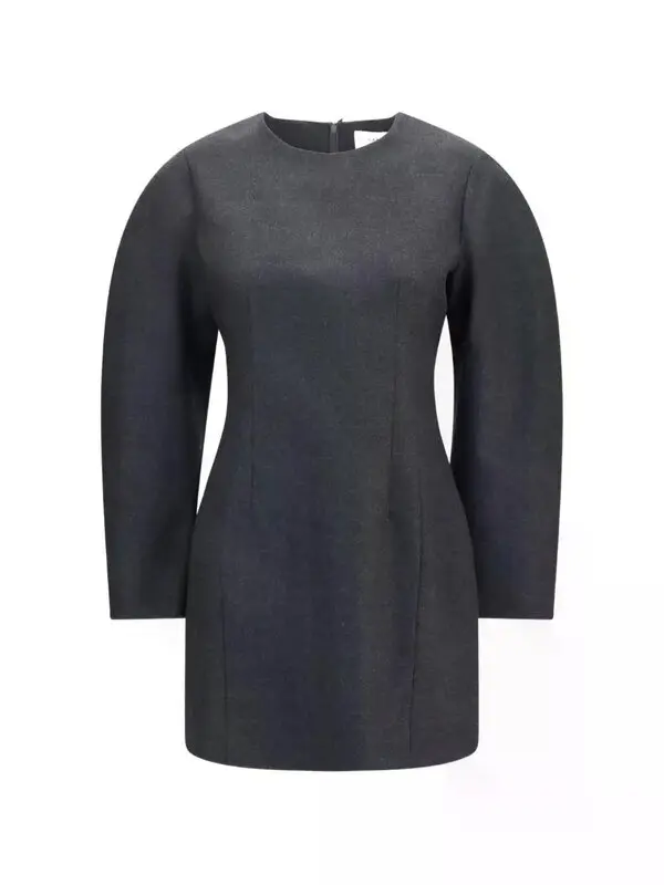 P.a.r.o.s.h Long-sleeve Mini Dress - Grey