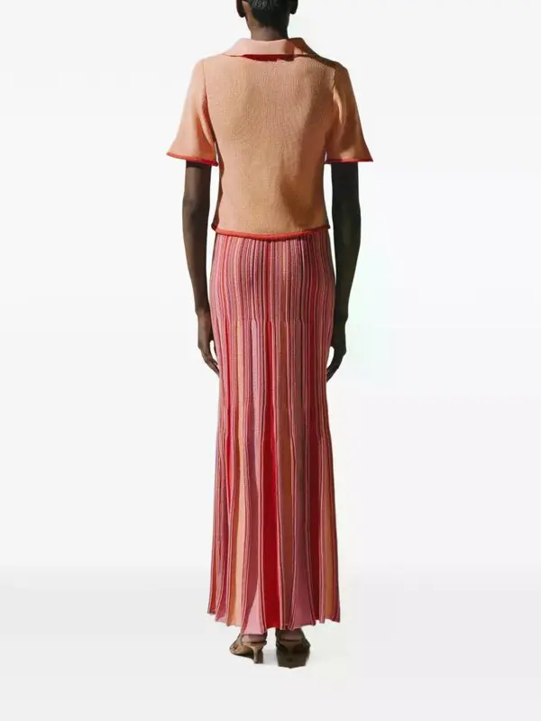 BAOBAB Carlotta Ribbed-knit Maxi Skirt